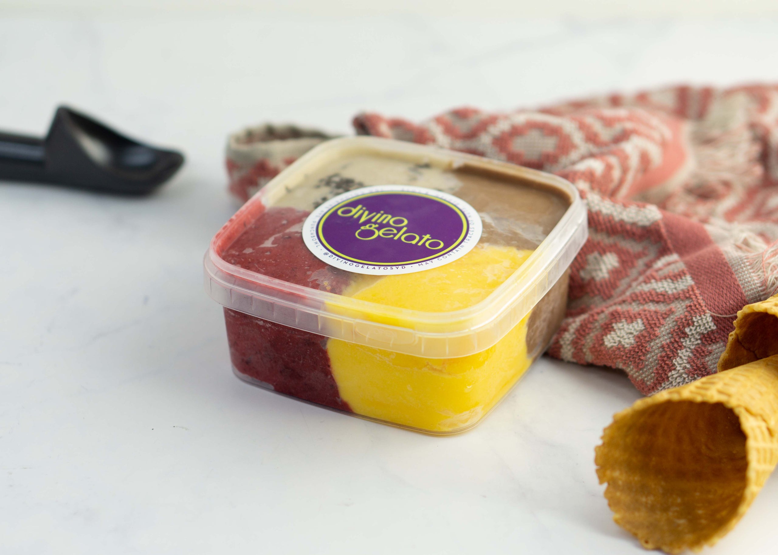 Custom 500mL Container | Divino Gelato